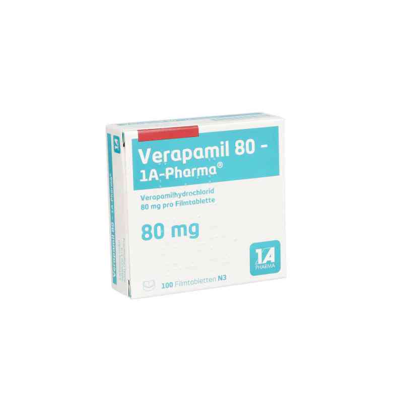 Verapamil 80-1A Pharma 100 stk online kaufen