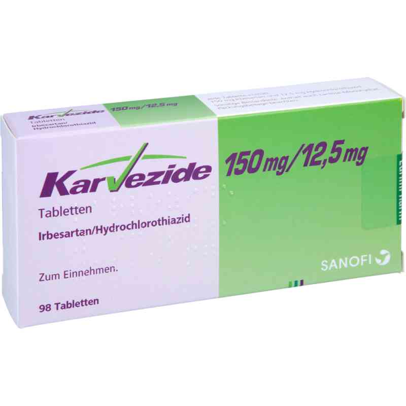 Karvezide 150mg/12,5mg 98 stk online kaufen