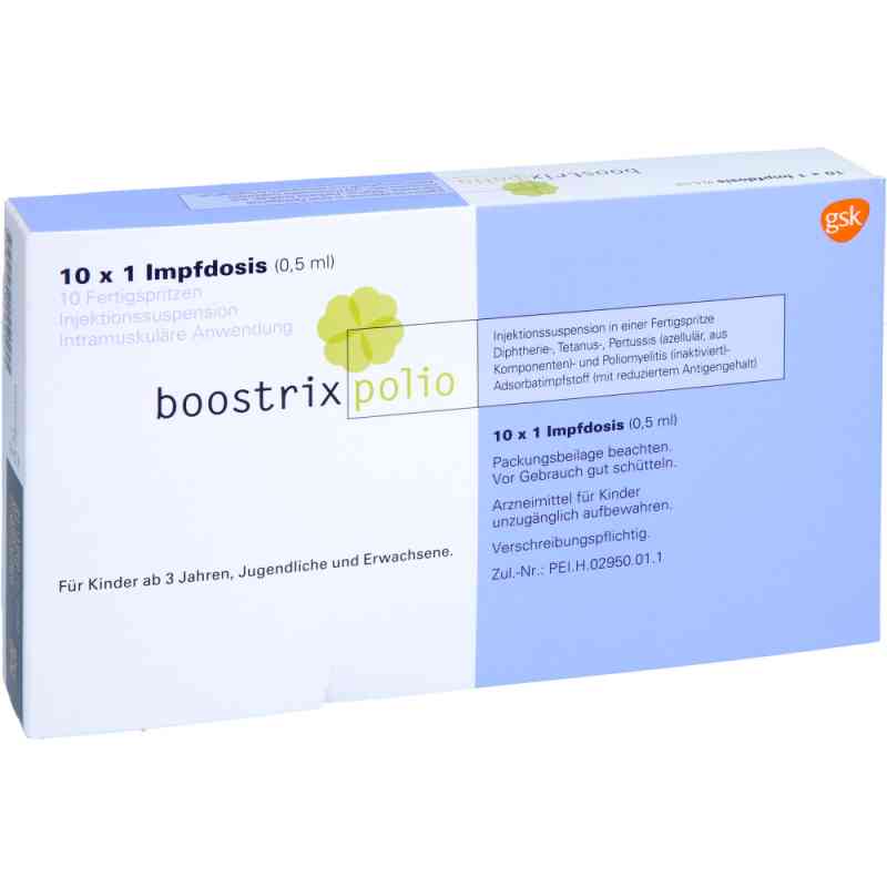 Boostrix Polio 10X0.5 ml online kaufen