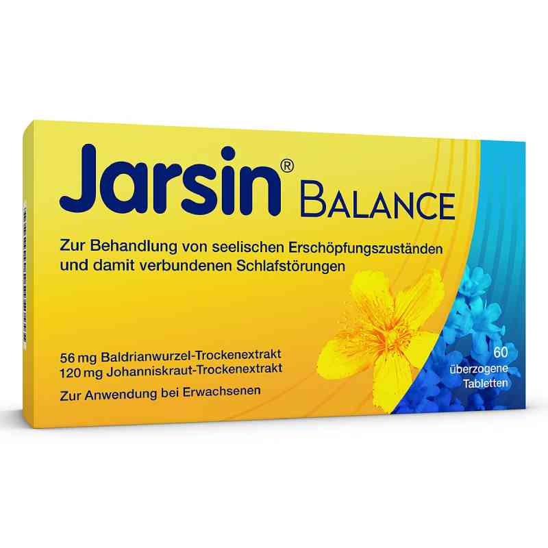 Jarsin Balance 56 Mg/120 Mg überzogene Tabletten 60 stk