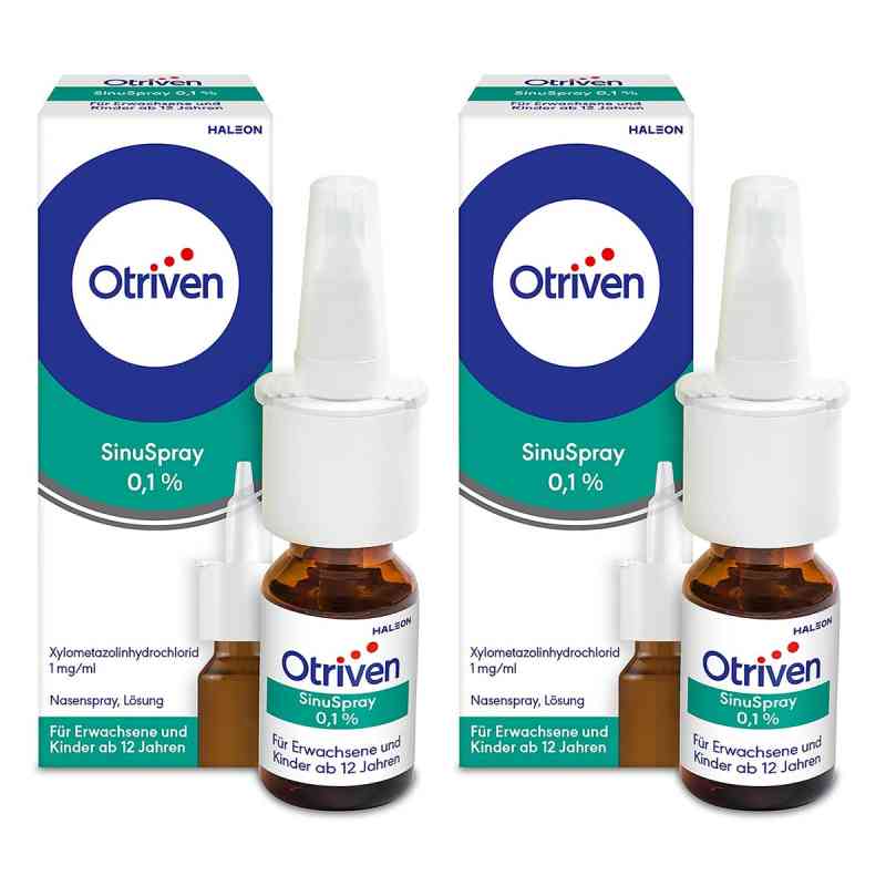 Otriven SinuSpray 0,1 Nasenspray 2 x 10 ml online kaufen