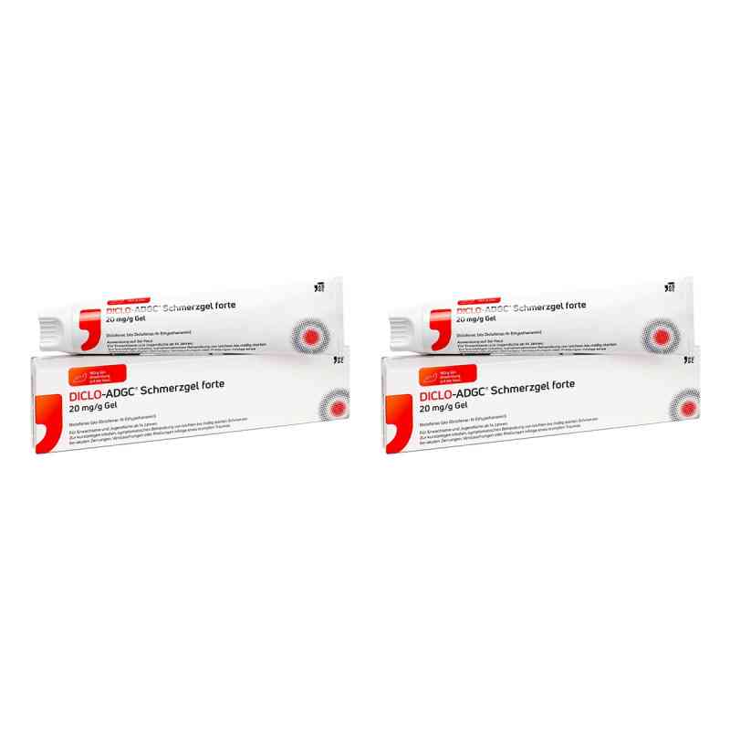 Diclo-ADGC Schmerzgel Forte 20 mg/g 2x180 g online kaufen