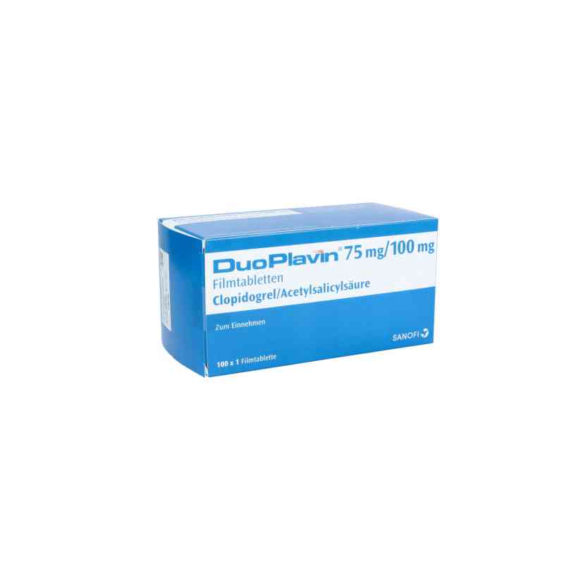 Duoplavin 75 mg/100 mg Filmtabletten 100 stk Online Kaufen
