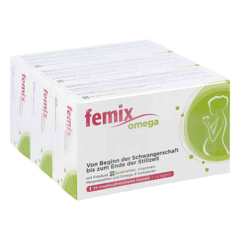 Femix omega magensaftresistente Weichkapseln 90 stk