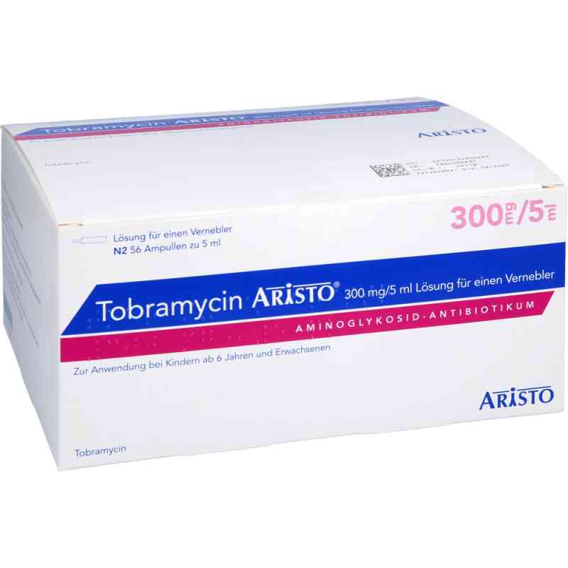 Tobramycin Aristo 300 mg/5 ml Lösung für e.Vernebler 56 stk