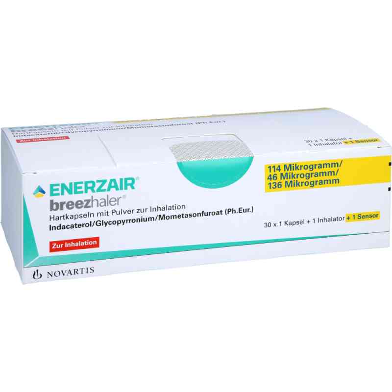 Enerzair Breezhaler 114[my]g/46[my]g/136[my]g Hkp. 30 stk
