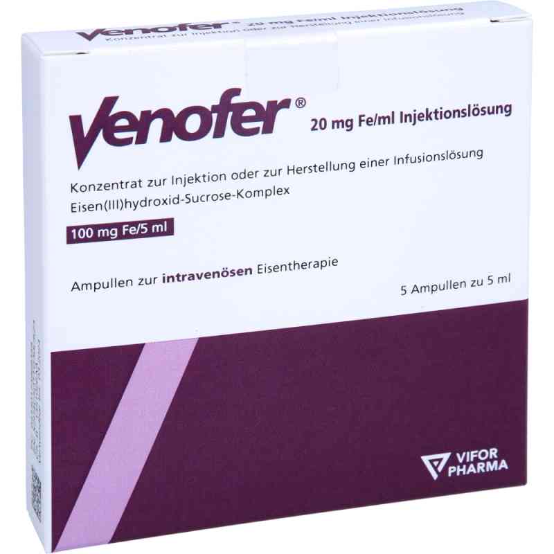 Venofer 20 Mg Fe/ml Injektionslösung Dsfl. 5X5 ml