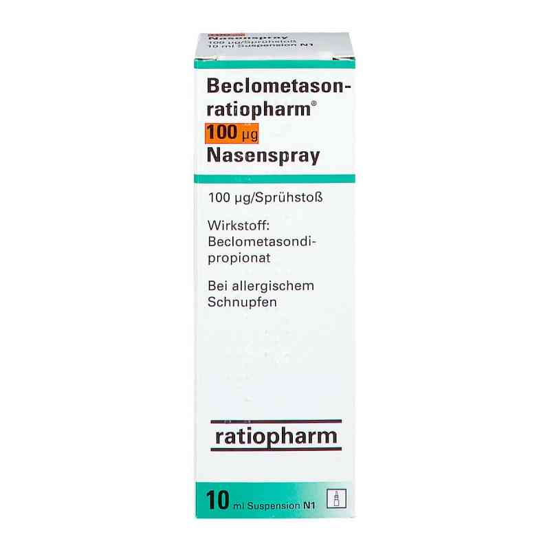 Beclometason-ratiopharm 100 [my]g Nasenspray 80 Hu 1 stk