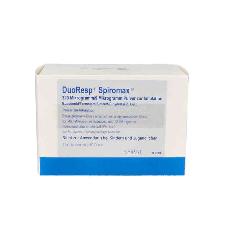 Duoresp Spiromax 320[my]g/9 [my]g/dosis 3x60ed Inh 3 stk