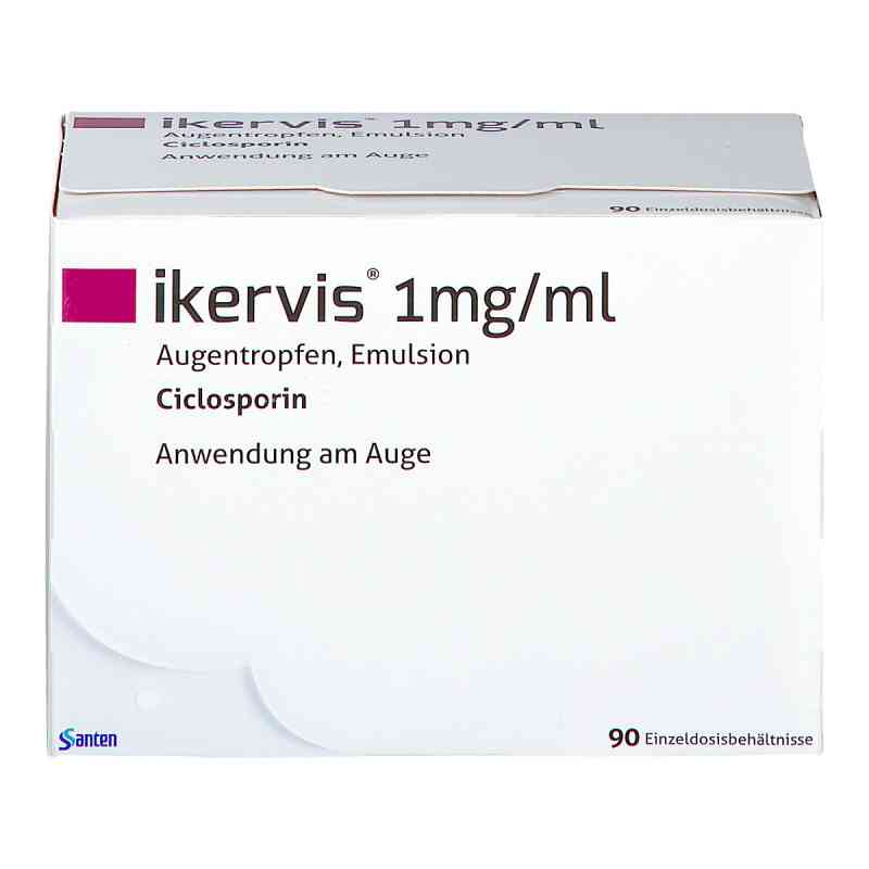 Ikervis 1 mg/ml Augentropfen Emuls.einzeldosispip. 90X0.3 ml