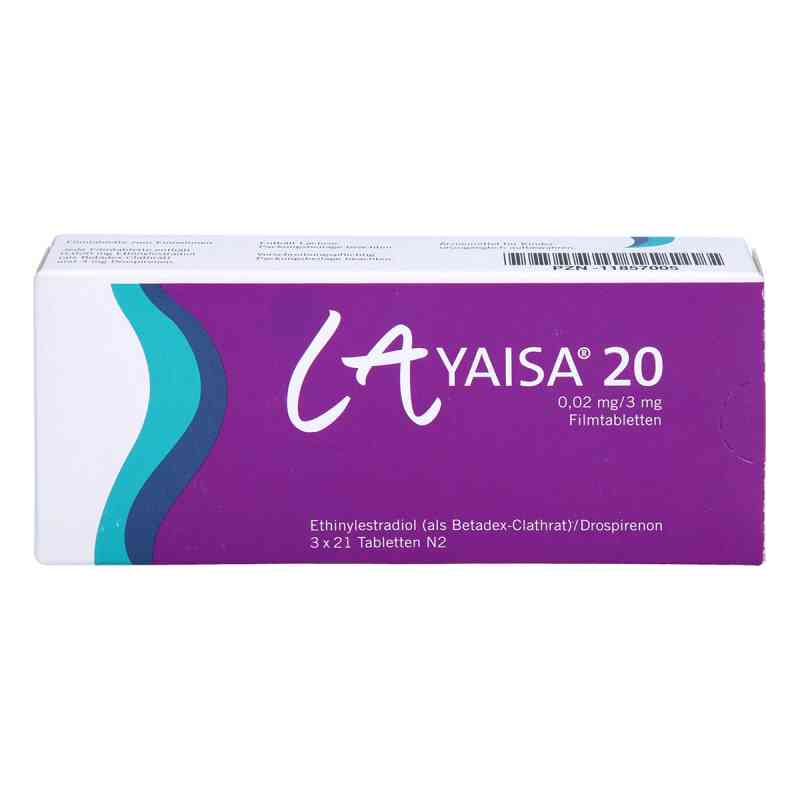 Layaisa 20 0,02 mg/3 mg Filmtabletten 3X21 stk