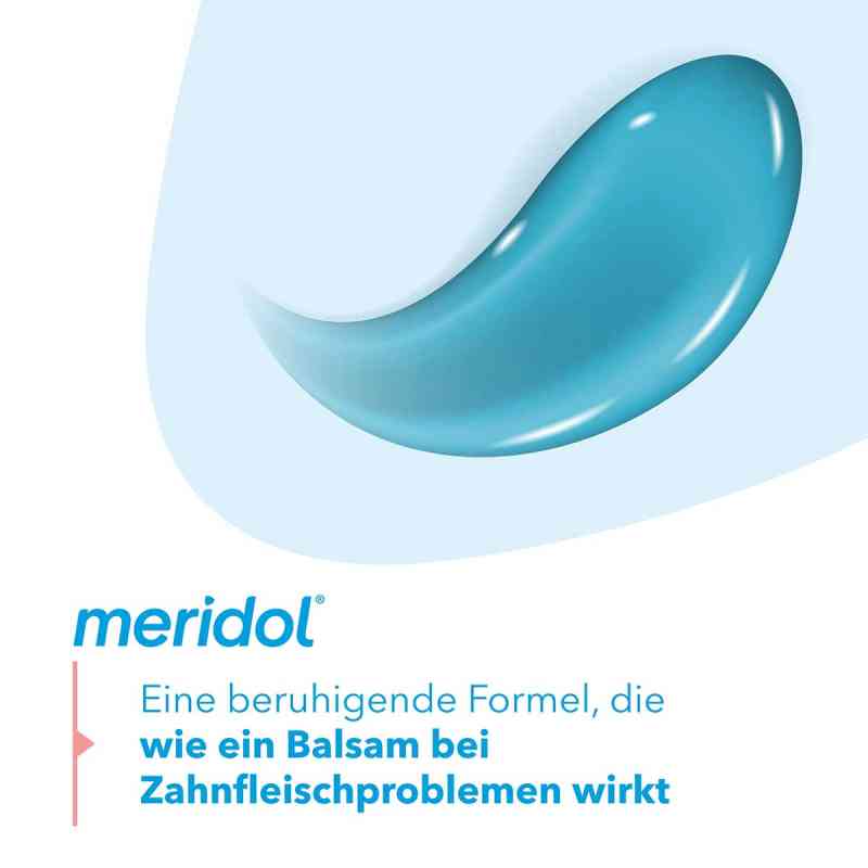 Meridol Zahnpasta Doppelpack gegen Zahnfleischentzündung 2X75 ml
