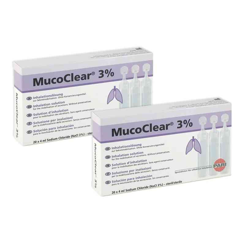 Mucoclear 3% Nacl Inhalationslösung 40X4 ml