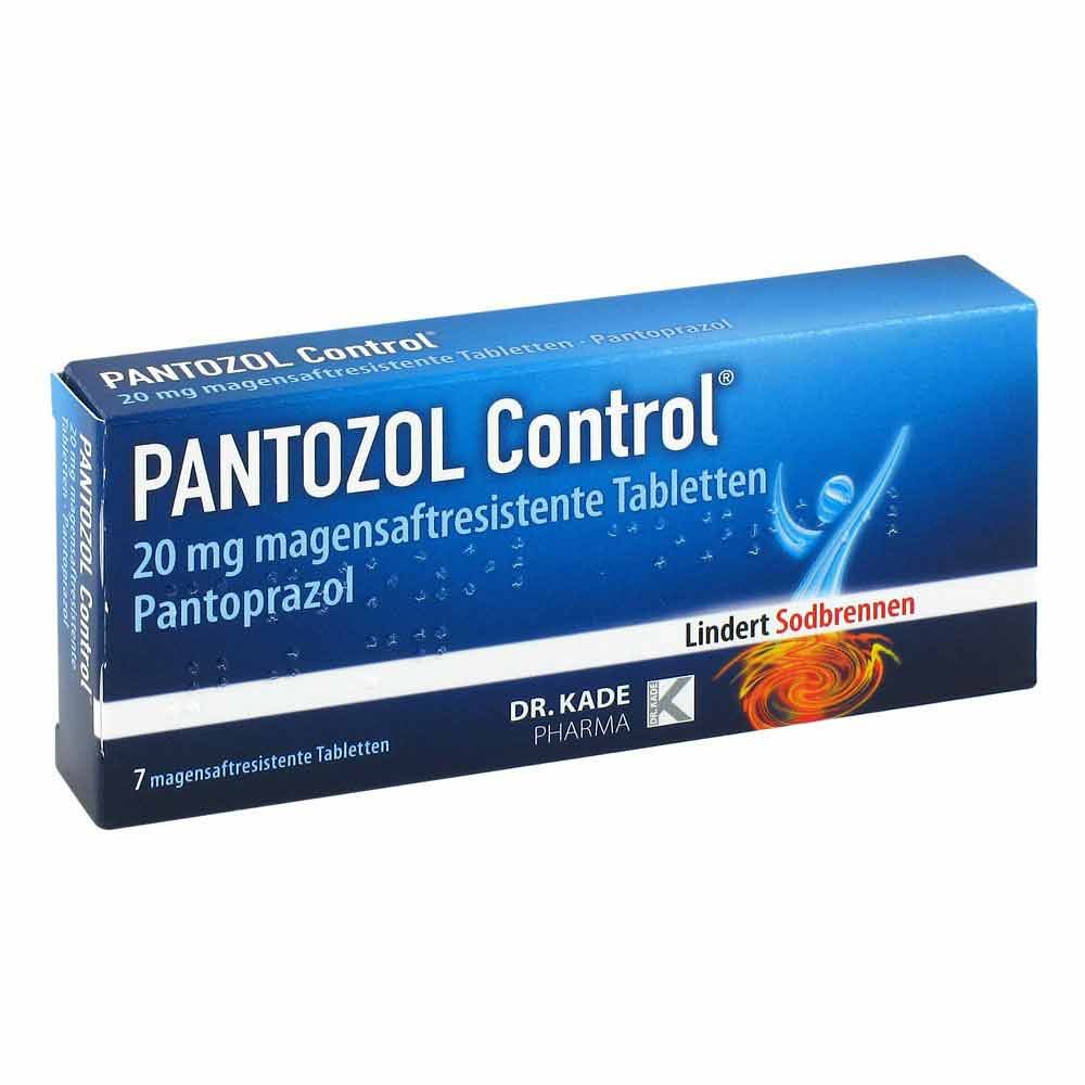 PANTOZOL Control 20mg 7 stk online günstig kaufen