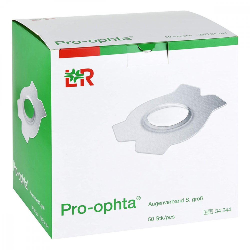 Pro-ophta Augenverband S gross 50 stk online günstig kaufen