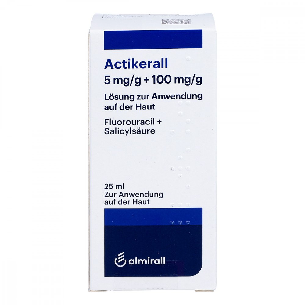 Actikerall 5mg/g+100mg/g Lösung zur, zum anw.a.d.haut 25 ml