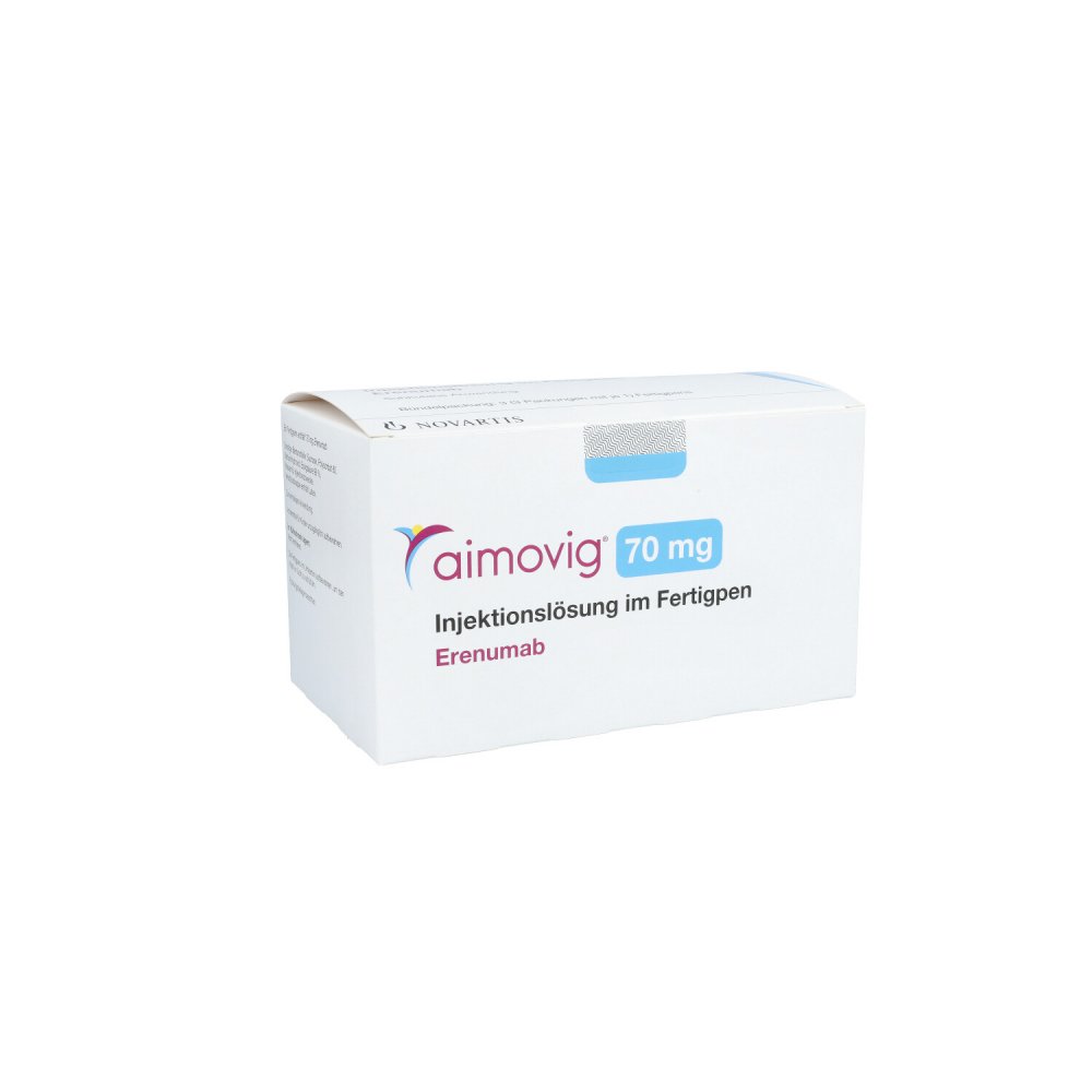 Aimovig 70 mg Injektionslösung in einem Fertigpen 3X1 stk