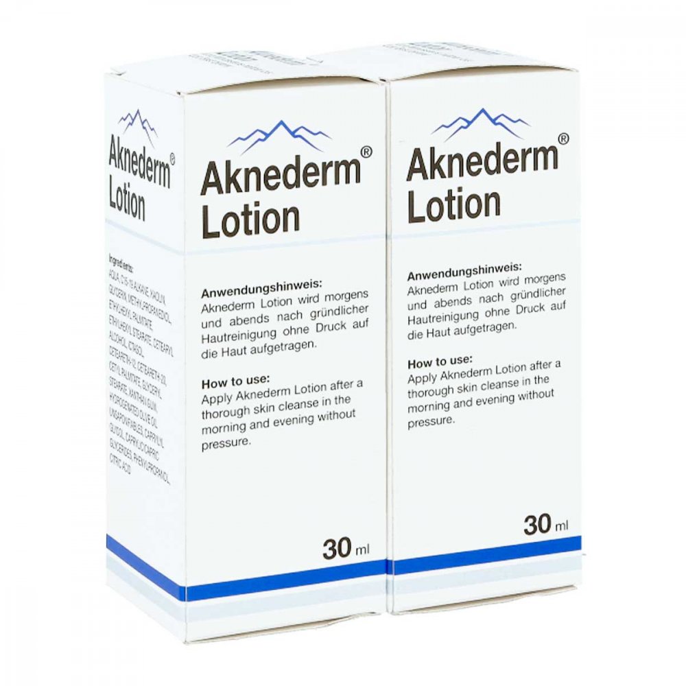 Aknederm Lotion 2X30 ml online kaufen