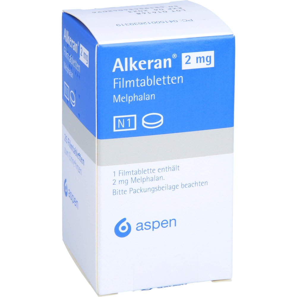 Alkeran 2 mg Filmtabletten 25 stk online günstig kaufen