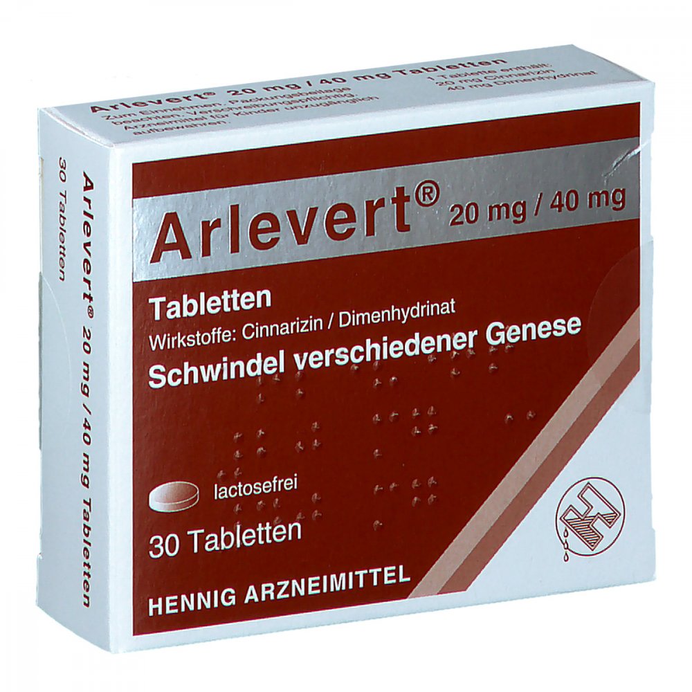 Arlevert 20 mg/40 mg Tabletten 30 stk online kaufen