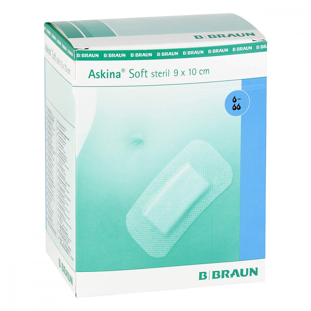 Askina Soft Wundverband 9x10cm steril 50 stk online kaufen