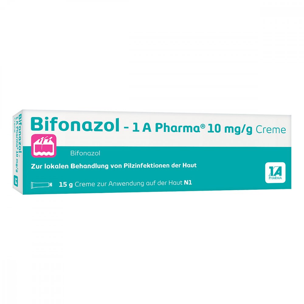 Bifonazol-1a Pharma 10 mg/g Creme 15 g online kaufen
