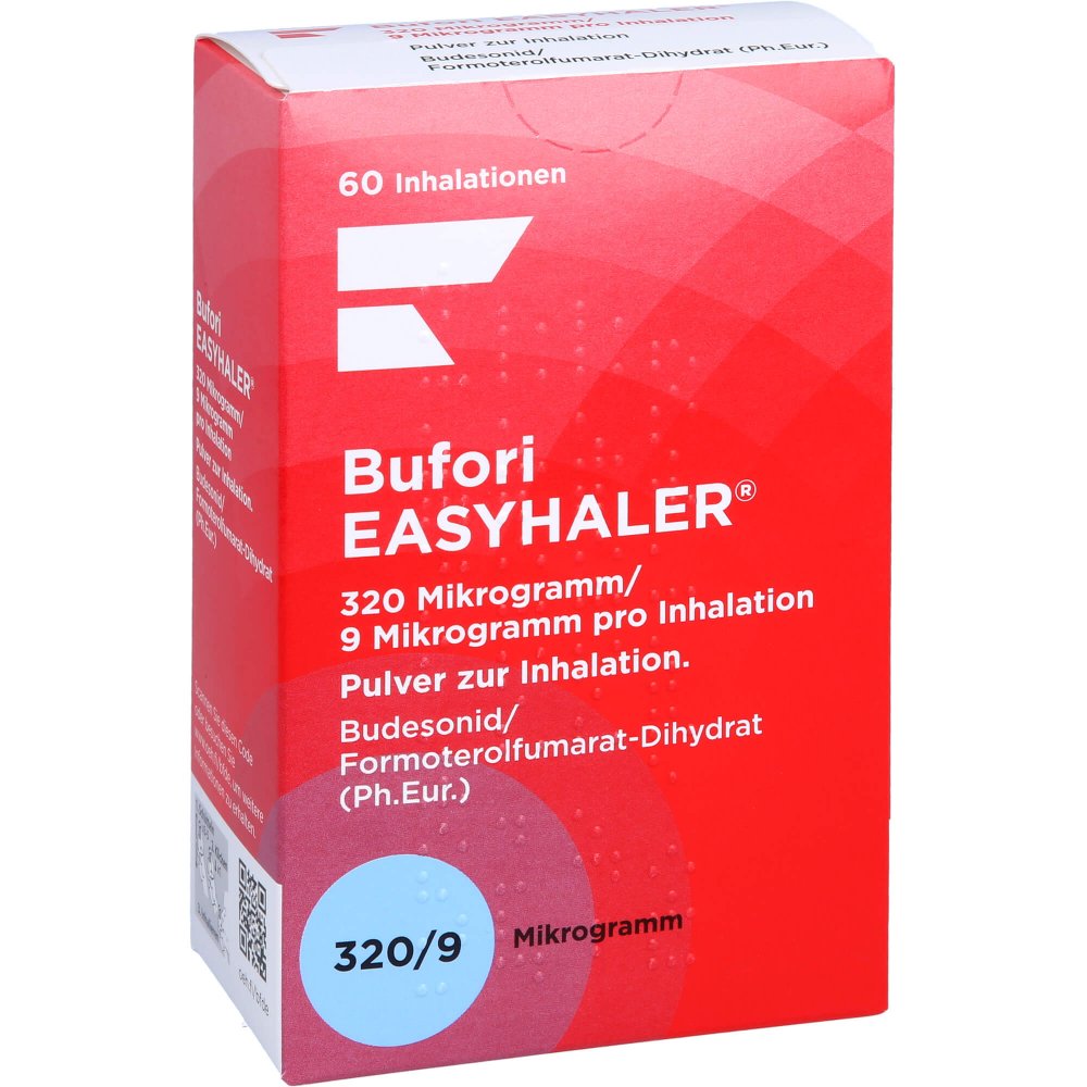 Bufori Easyhaler 320/9 Mikrogramm/Dosis 1 stk online kaufen