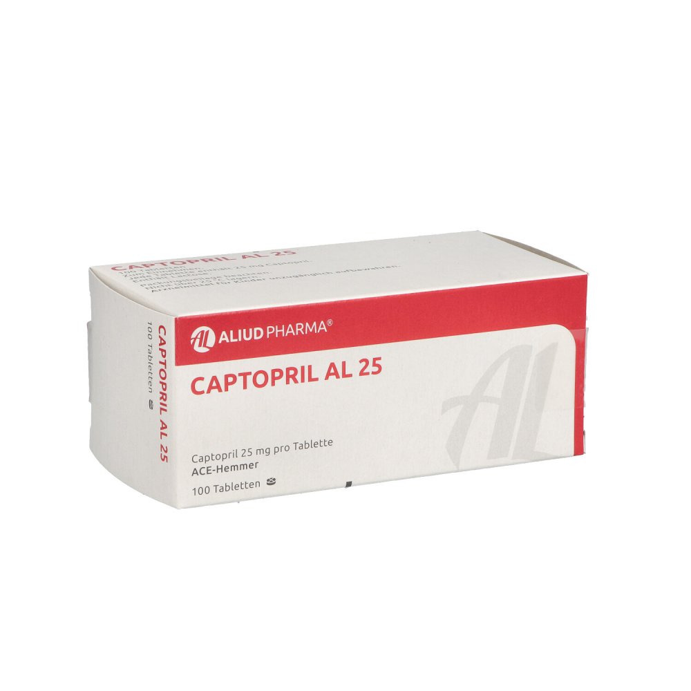 Captopril Al 25 Tabletten 100 stk online günstig kaufen
