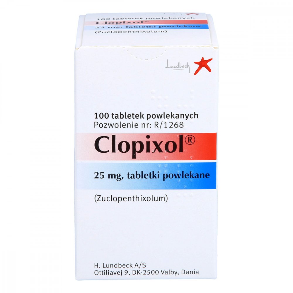 Clopixol 25 mg Filmtabletten 100 stk online günstig kaufen