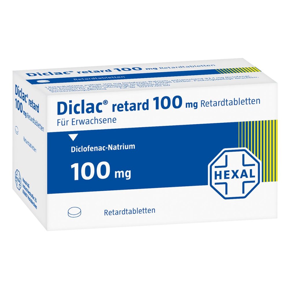 Diclac retard 100mg 100 stk online kaufen