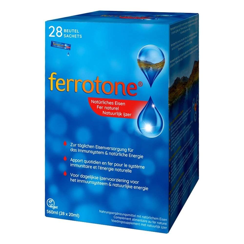 Ferrotone Natürliches Eisen Beutel 28X20 ml online kaufen