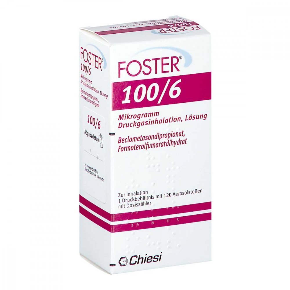 Foster 100/6 Mikrogramm 1 stk online kaufen