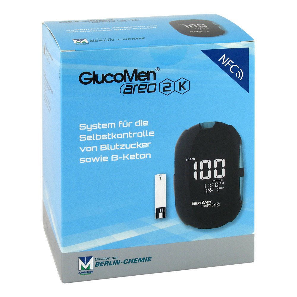 Glucomen areo 2k Blutzucker- und ss-Keton Set mg/dl 1 stk