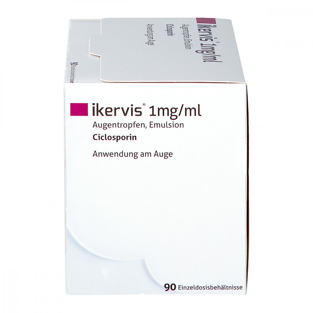 Ikervis 1 mg/ml Augentropfen Emuls.einzeldosispip. 90X0.3 ml
