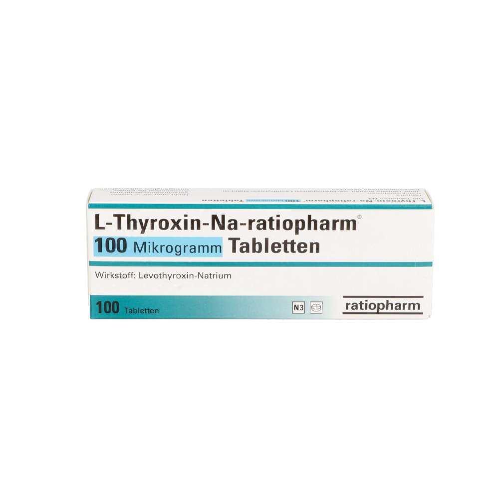 L-thyroxin-na ratiopharm 100 Mikrogramm Tabletten 100 stk