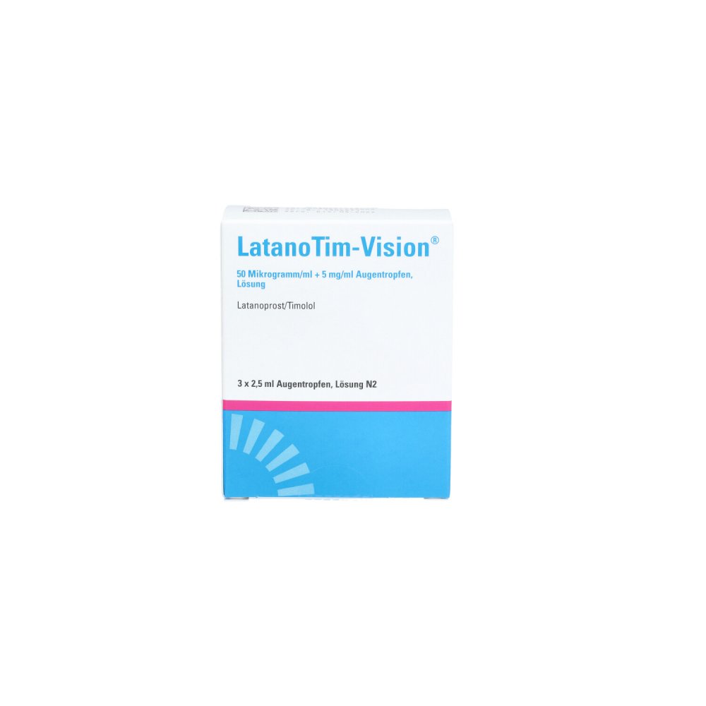 LatanoTim-Vision 50 Mikrogramm/ml + 5mg/ml 3X2.5 ml