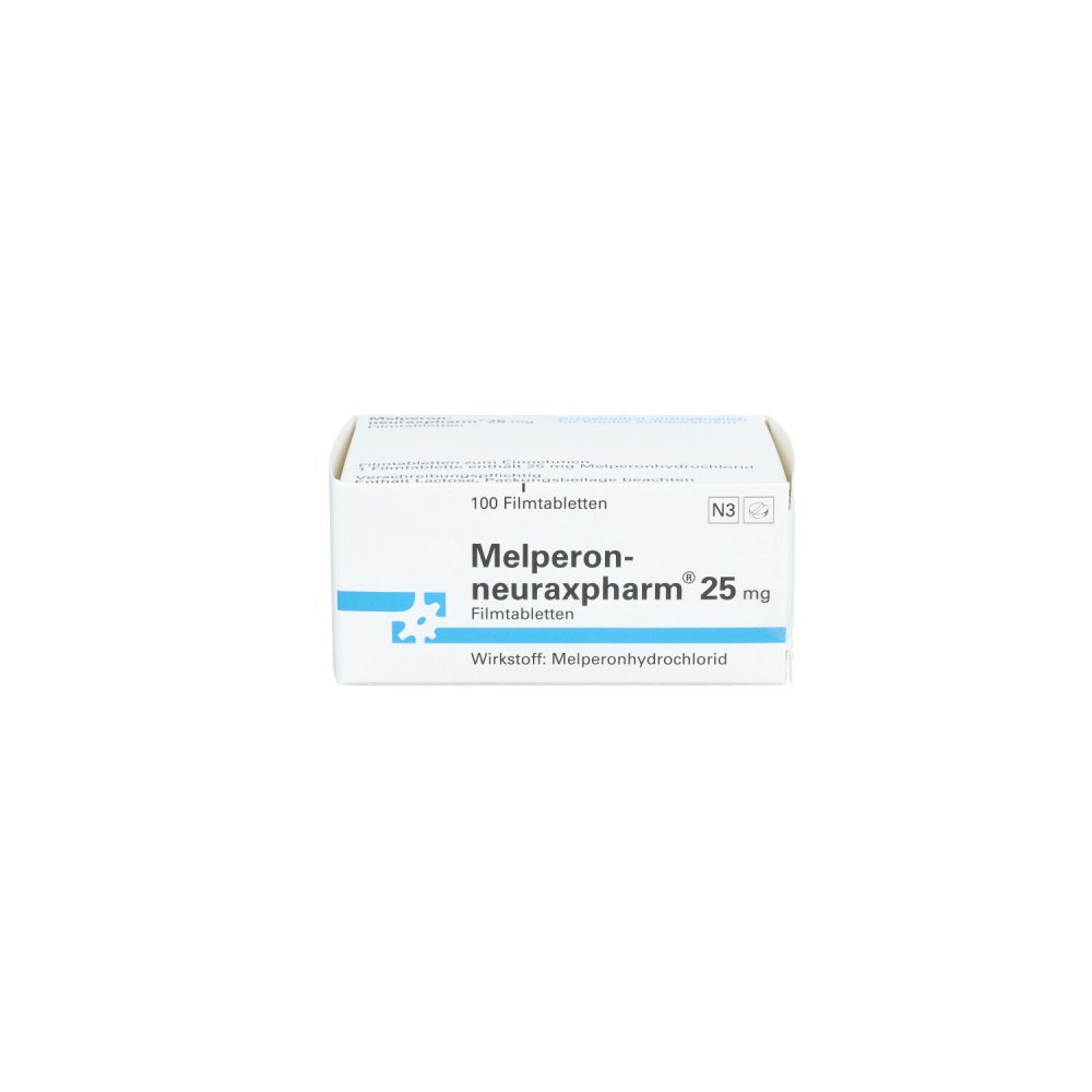 Melperon-neuraxpharm 25 mg Filmtabletten 100 stk