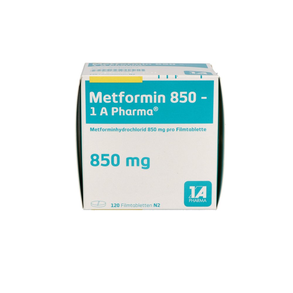 Metformin 850-1A Pharma 120 stk online kaufen