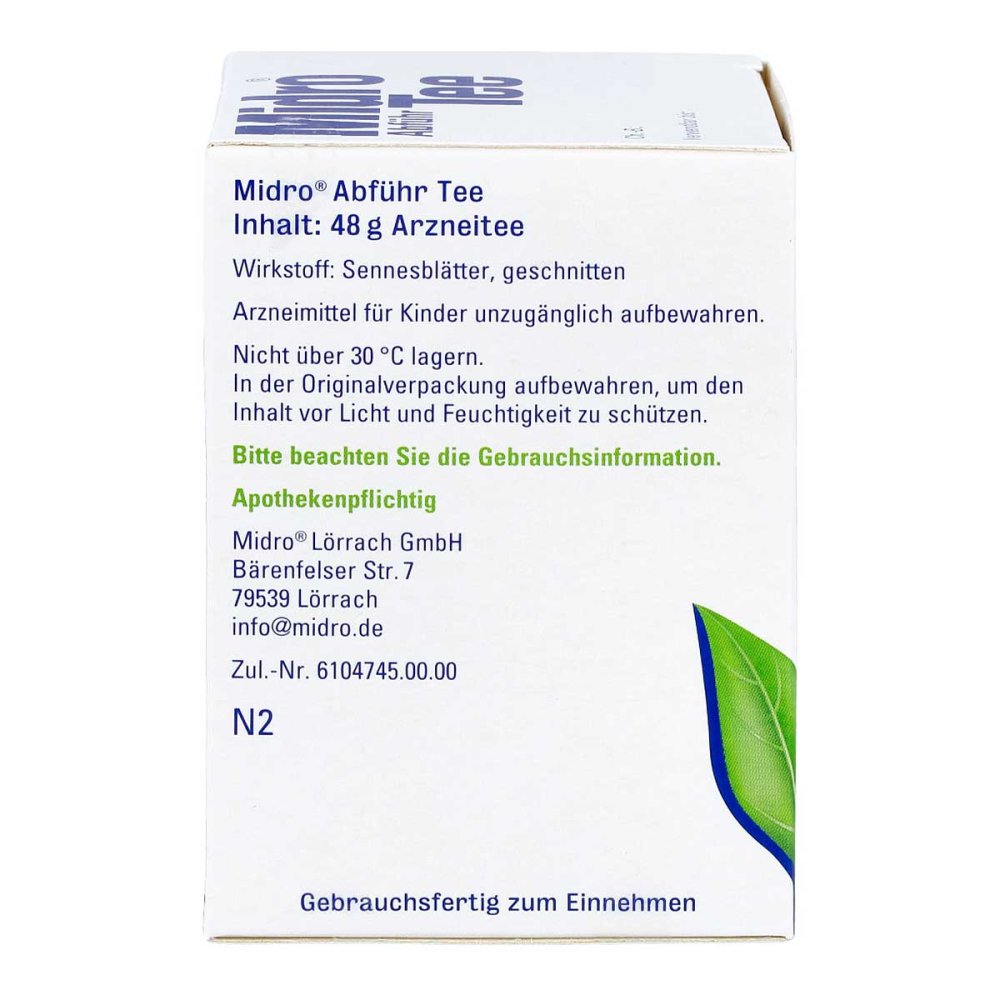 Midro Tee jetzt zum Top Preis in unserer Online Apotheke kaufen