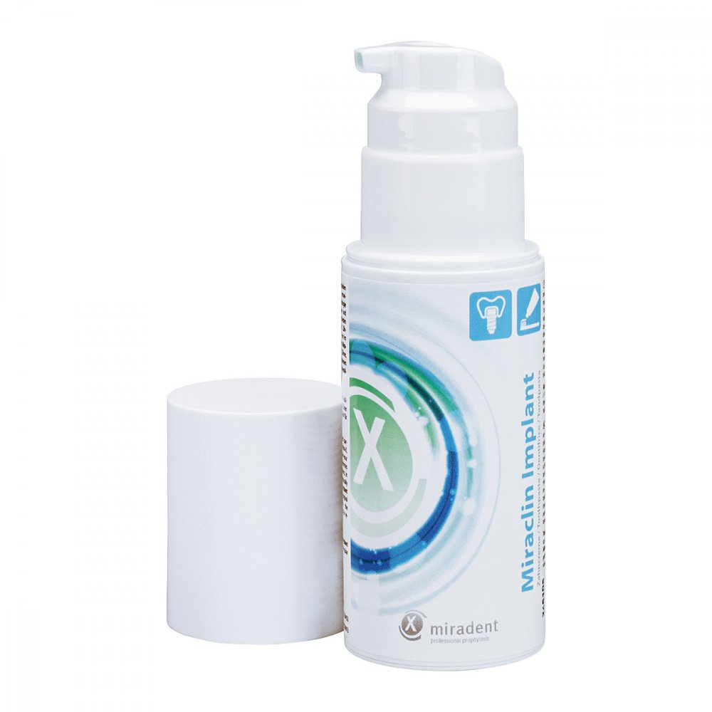 Miradent Miraclin Implant Zahncreme für Implantate 100 ml