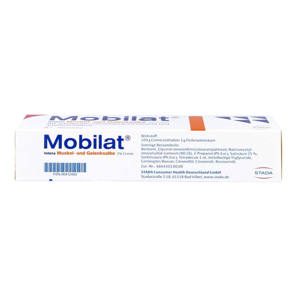 Mobilat Intens Muskel- und Gelenksalbe 3% Creme 100 g