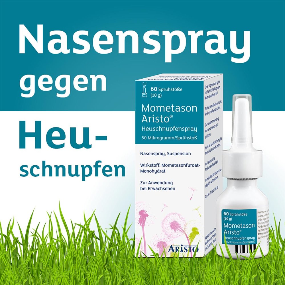 Mometason Aristo Heuschnupfenspray 60 Sprühstösse 10 g