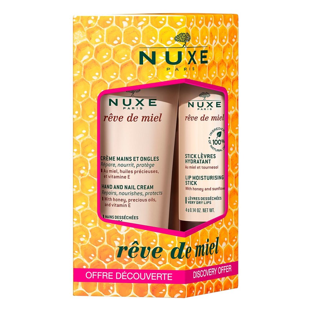 Nuxe Reve De Miel Pflegeset Hand & Lippen 30ml+4g 1 stk