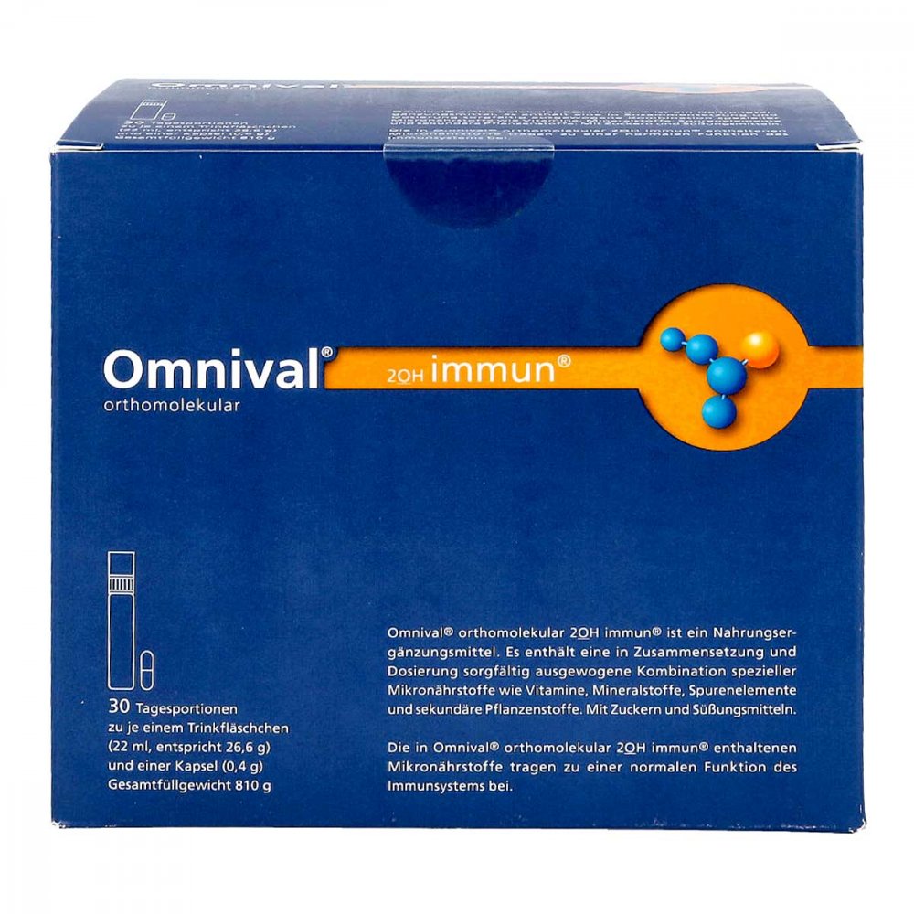 Omnival orthomolekul.2OH immun 30 Tp Trinkflasche 30 stk