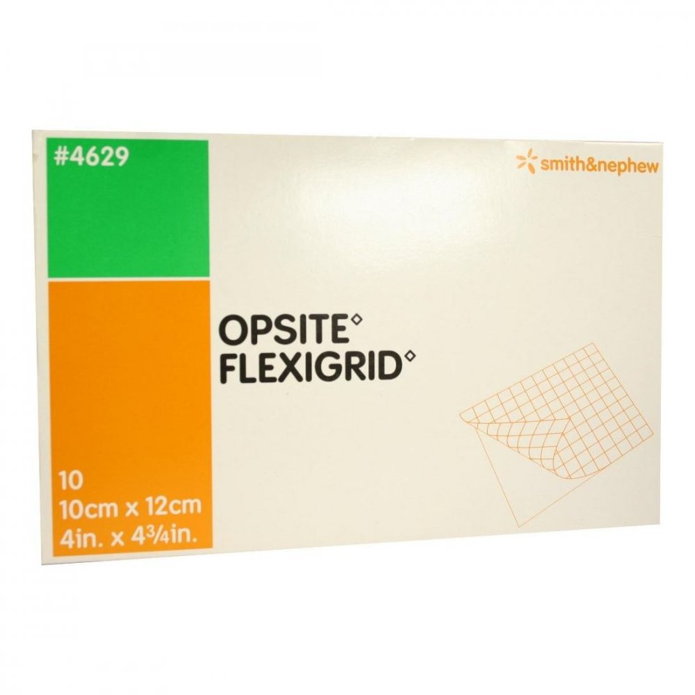 Opsite Flexigrid transparent Wundverb.10x12cm steril 10 stk