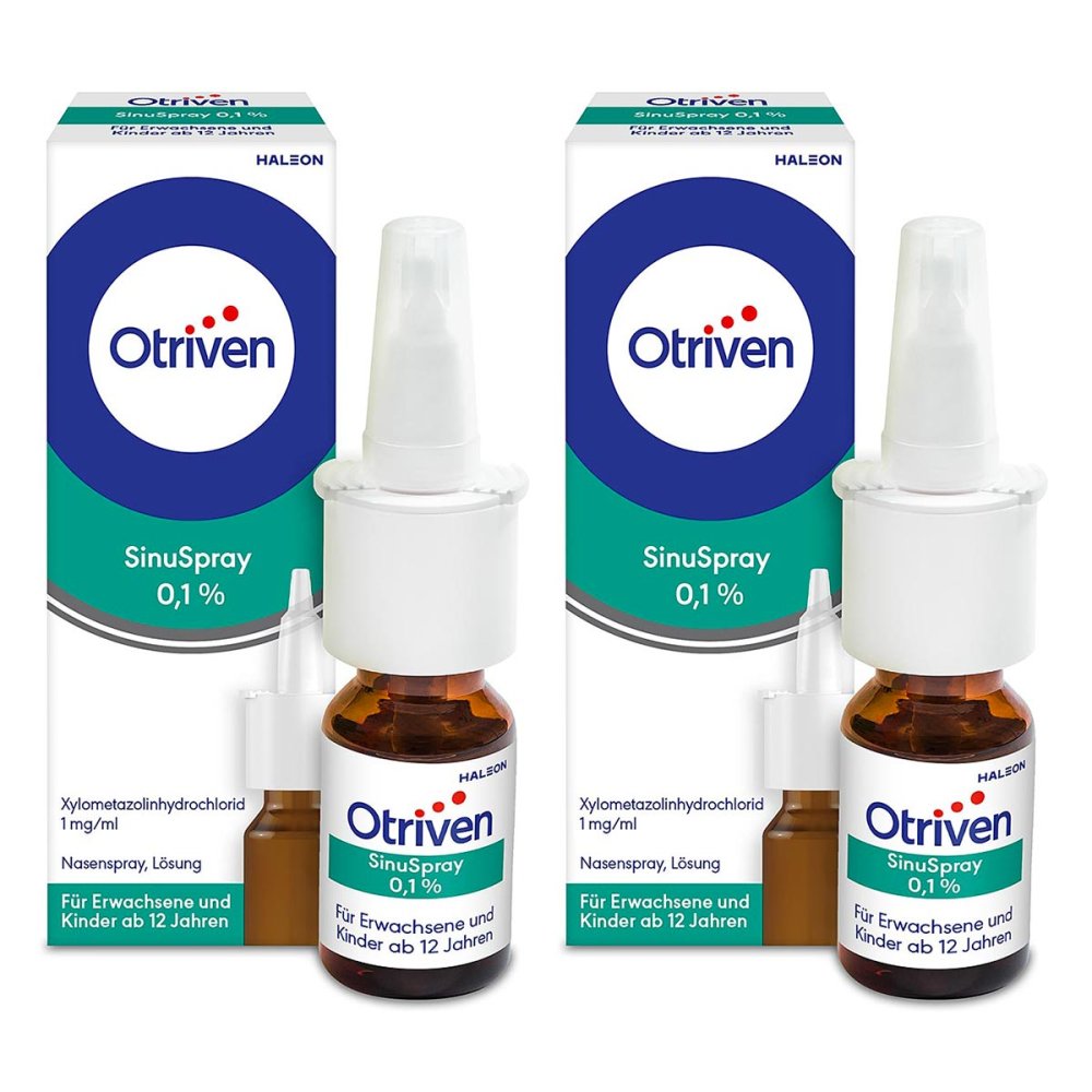 Otriven SinuSpray 0,1 Nasenspray 2 x 10 ml online kaufen