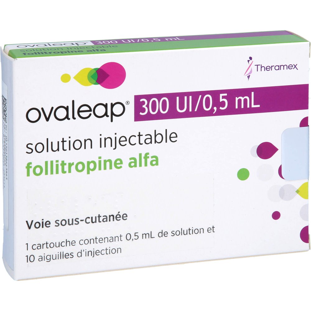 Ovaleap 300 I.e./0,5 ml Zylinder amp.+ 10 Pen iniecto nad. 1 stk