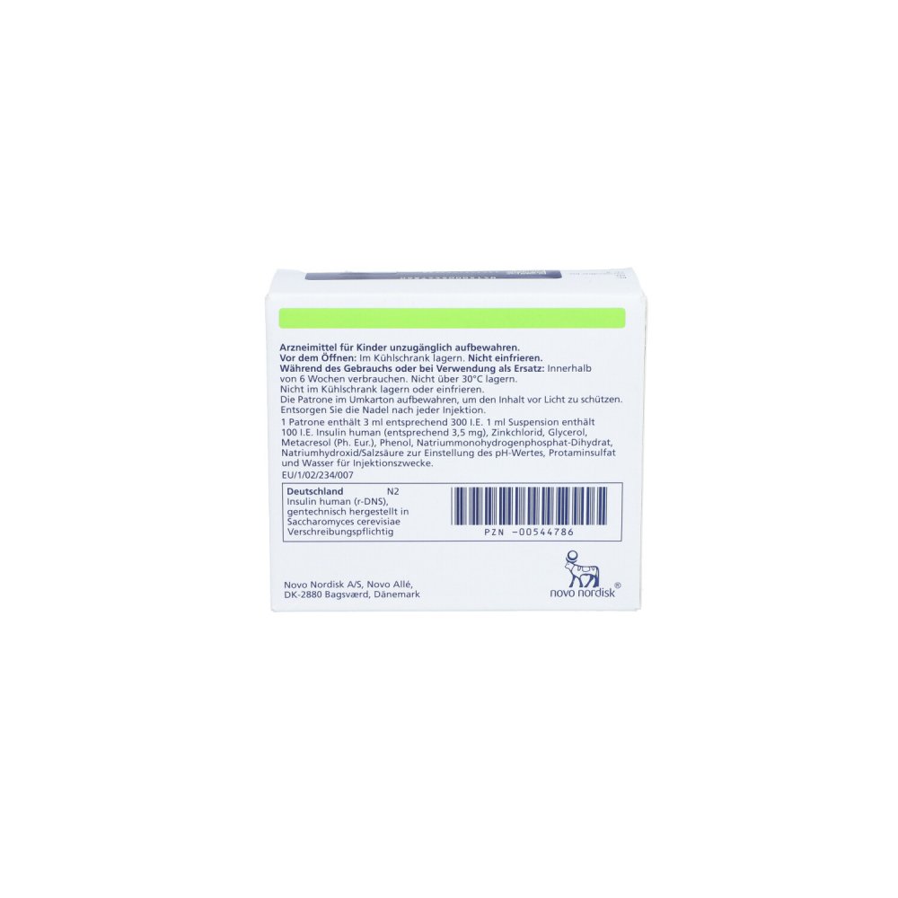 Protaphane Penfill 100 Internationale Einheiten pro Milliliter 10X3 ml