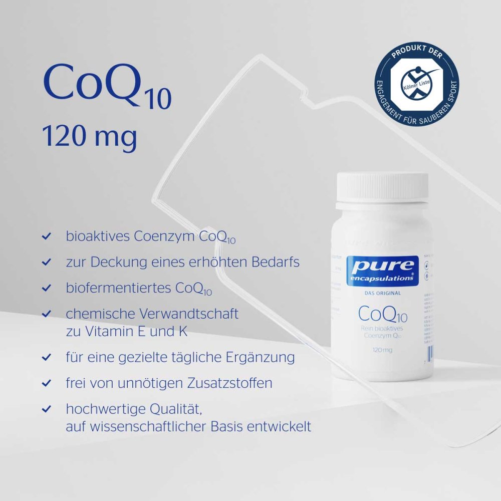 Pure Encapsulations Coq10 120 mg Kapseln 30 stk