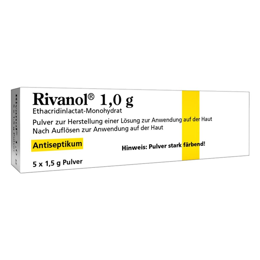 Rivanol 1,0g 5 stk online kaufen - apodiscounter